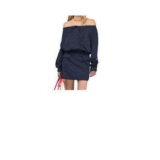 Semicouture Femme, Robes, Bleu, Taille: 46 FR Short Robes