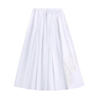 Fay A-Linien-Rock - - Skirts - Damen - Wei&szlig; - L