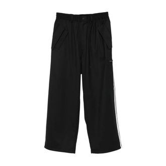Yohji Yamamoto Homme, Pantalons, Noir, Taille: M REF WO PNT