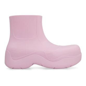 Bottega Veneta Gummipf&uuml;tzenstiefel - - Shoes - Damen - Rosa - 40 EU