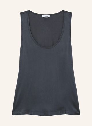 Reiss Reiss Top Ruby Im Materialmix blau