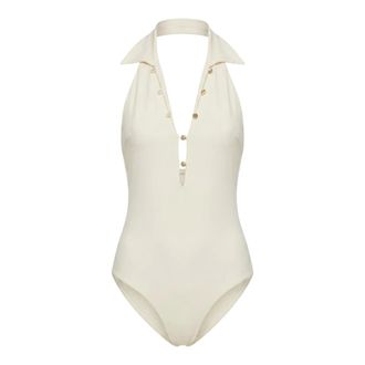 Taller Marmo Femme, Maillots de bain, Blanc, Taille: 38 FR Maillot de bain Grand Tropicana