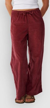 Rip Curl Keepsakes Washed Cordhose dark plum