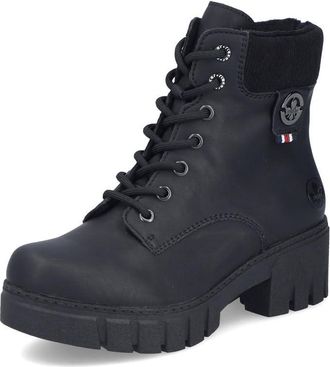 Rieker Damen Klassische Stiefeletten 74532, Frauen Stiefeletten, lose Einlage,Boots,Stiefel,Bootee,Booties,halbstiefel,schwarz (00),36 EU / 3.5 UK