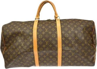 Louis Vuitton unisex, Pre-owned, Brun, Taille: ONE Size Sac Week-end en Toile Pre-owned