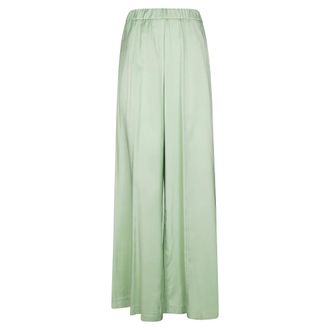 Nude L&auml;ssige Baumwollhose - - Trousers - Damen - Gr&uuml;n - XS