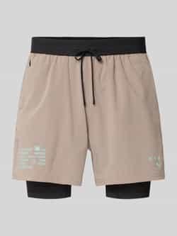 Puma Regular Fit Sportshorts mit Logo-Print Modell PWRMO