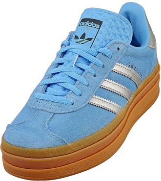 adidas Originals Samba Chaussures de football pour homme, Bleu éclatant argent, 7.5 US