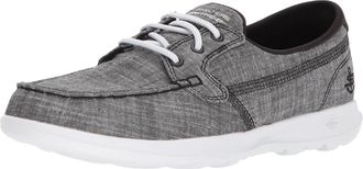 Skechers Damen Go Walk Lite - 15433 Bootsschuh, schwarz/weiß, 37 EU Weit