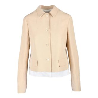 Fabiana Filippi Damen, Jacken, Beige, MGr&ouml;&szlig;e
