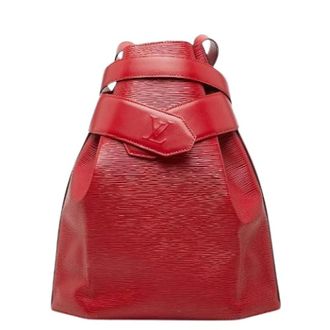 Louis Vuitton Sac bandouli&egrave;re Epi Sac Depaule GM doccasion - Femme - Pre-owned - Rouge - Taille: ONE Size