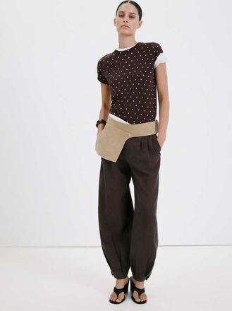 Mango Pull-over maille pois chocolat - Femme - XXS - MANGO