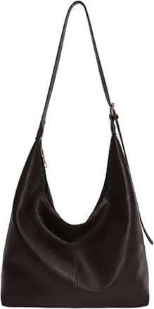 Generic Sac &agrave; bandouli&egrave;re tendance en cuir synth&eacute;tique avec pendentif pour femme, pour le travail, le shopping, les voyages, le quotidien, caf&eacute;, 340.00x230.00