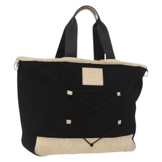 Chanel Pre-owned Vintage Tote Bag - - Pre-owned - Damen - Schwarzk - ONE SIZE