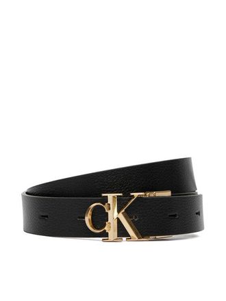 Calvin Klein G&uuml;rtel Facet Ck 25Mm Pebble Rev/Adj LV04F7044G Schwarz