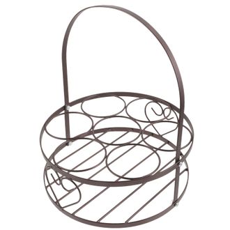 NUOBESTY Edelstahl Bierflaschenhalter Biertr&auml;ger Korb Rostfrei Langlebig Praktisch f&uuml;r Bar Ktv Party Restaurant