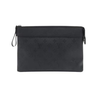 Louis Vuitton Pre-owned Monogram Midnight Pochette Voyage Souple Clutch Bag - - Pre-owned - Herren - Schwarzk - ONE SIZE