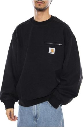 Carhartt Work in Progress Homme, Sweatshirts et sweats &agrave; capuche, Noir, Taille: S La Detroit SweaT-shirt