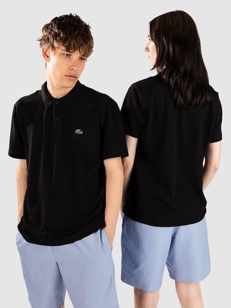 Lacoste Regular Fit Cotton Blend Polo Shirt black