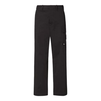 Fendi New Rich Gabardine Hose - - Trousers - Herren - Schwarzk - M