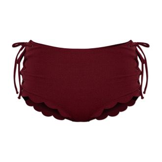 Marysia Swim Palm Springs Tie Bottom - - Swimwear - Damen - Rot - XS