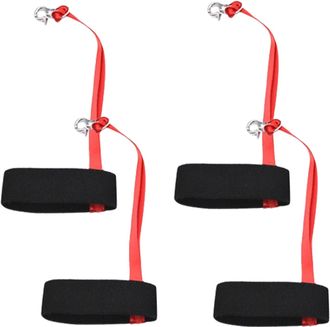 Generic Handgelenkschlaufen f&uuml;r Skihandschuhe - elastisches, verstellbares Handschuh-Lanyard, 4er-Pack Sportschlaufen-Set, leicht und flexibel | Snowboard-Han