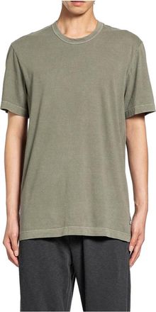 James Perse Homme, Tops, Vert, Taille: L Pigment Crew Neck T-shirt