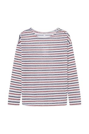 Springfield Damen Tshirt T-Shirt, BEIGE, M