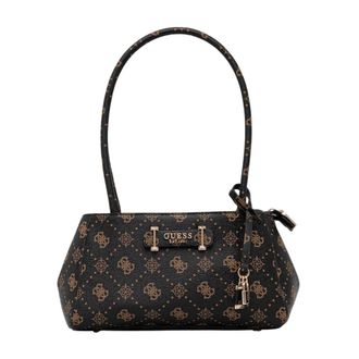 Guess Carrie Logo - - Bags - Damen - Braun - ONE SIZE