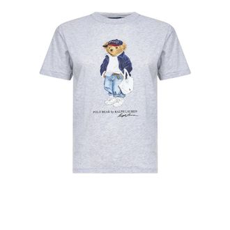 Polo Ralph Lauren Femme, Tops, Gris, Taille: 36 FR Polo Ralph Lauren T-shirts et Polos