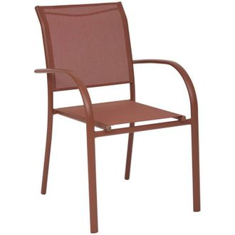 Hesperide Fauteuil de jardin Piazza empilable acajou - Hesp&eacute;ride