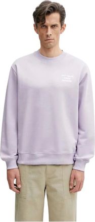 Dr&ocirc;le de Monsieur Homme, Sweatshirts et sweats &agrave; capuche, Violet, Taille: S SweaT-shirts