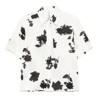 Liviana Conti Bianco Nero Shirt f&uuml;r Frauen - - Blouses & Shirts - Damen - Wei&szlig; - XS