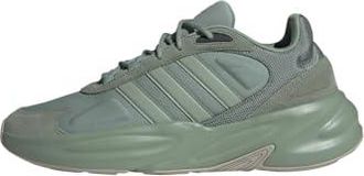 adidas Homme Ozelle Shoes Chaussures, Silver Green/Silver Green/Carbon, 44 2/3 EU