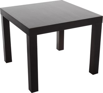 IKEA Couchtisch/Beistelltisch Lack, schwarz, holz, schwarz, 55x45x55
