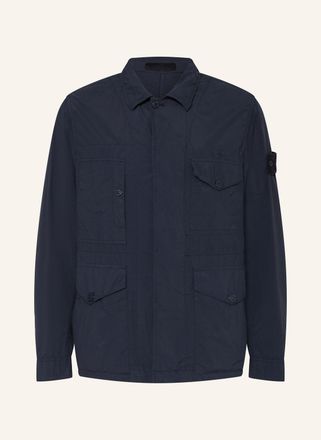 Stone Island Fieldjacket Ghost blau