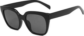 Generic Lunettes De Soleil Carr&eacute;es For Hommes Et Femmes, Id&eacute;ales For Le Sport, Les D&eacute;placements Quotidiens Vacances(Black)