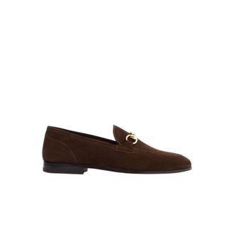 Scarosso Femme, Chaussures, Brun, Taille: 38 1/2 EU Alessandra Suede Loafer