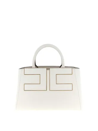 Elisabetta Franchi Shopper - Wei&szlig;