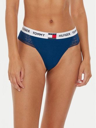 Tommy Hilfiger Stringtanga UW0UW05619 Blau
