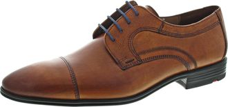 Lloyd Herren Schnürhalbschuhe ORWIN, Männer Businessschuhe,Derby,Normalweit,Shoes,Low-tie,schnürschuhe,schnürer,Anzugschuhe,Cognac,46.5 EU / 11.5 UK
