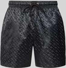 HUGO BOSS Regular Fit Badeshorts mit Tunnelzug Modell JACQUES