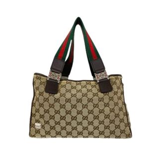 Gucci Pre-owned Vintage Canvas Tote - Femme - Pre-owned - Beige - Taille: ONE Size