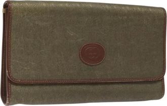 Gucci Pre-owned Toile sacs-gucci - Femme - Pre-owned - Brun - Taille: ONE Size