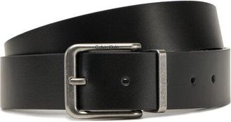 Calvin Klein Jeans Herrengürtel Casual Pin Buckle 3.5Mm LV04G7029G Schwarz
