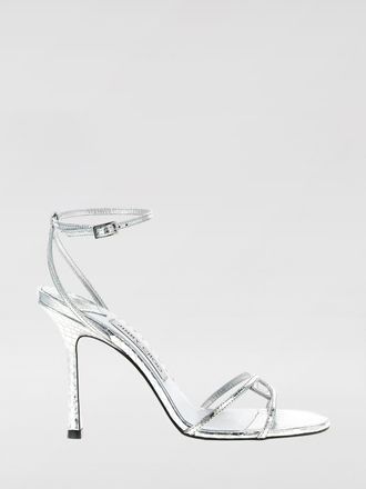 Jimmy Choo London Flache Sandalen JIMMY CHOO Damen Farbe Silber