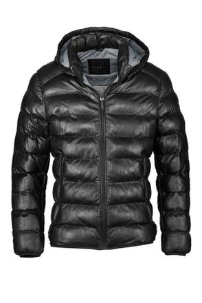 Bugatti Lederjacke BUCLAUDIUS (1-St) mit Rei&szlig;verschlusstaschen