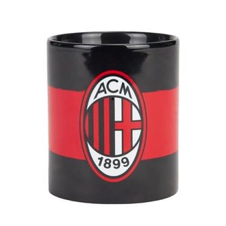 A.C. Milan Keramikbecher mit Logo, 0,3 l, Keramik, offizielles Produkt
