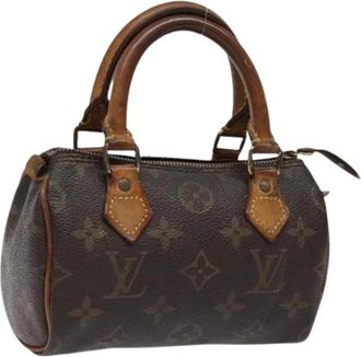 Louis Vuitton Pre-owned Mini Speedy Hand Bag - - Pre-owned - Damen - Braun - ONE SIZE