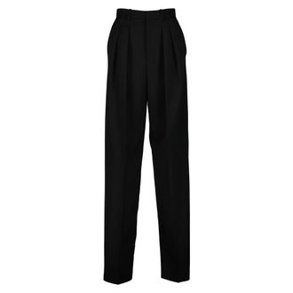 Saint Laurent Weite Hose - - Trousers - Damen - Schwarzk - M
